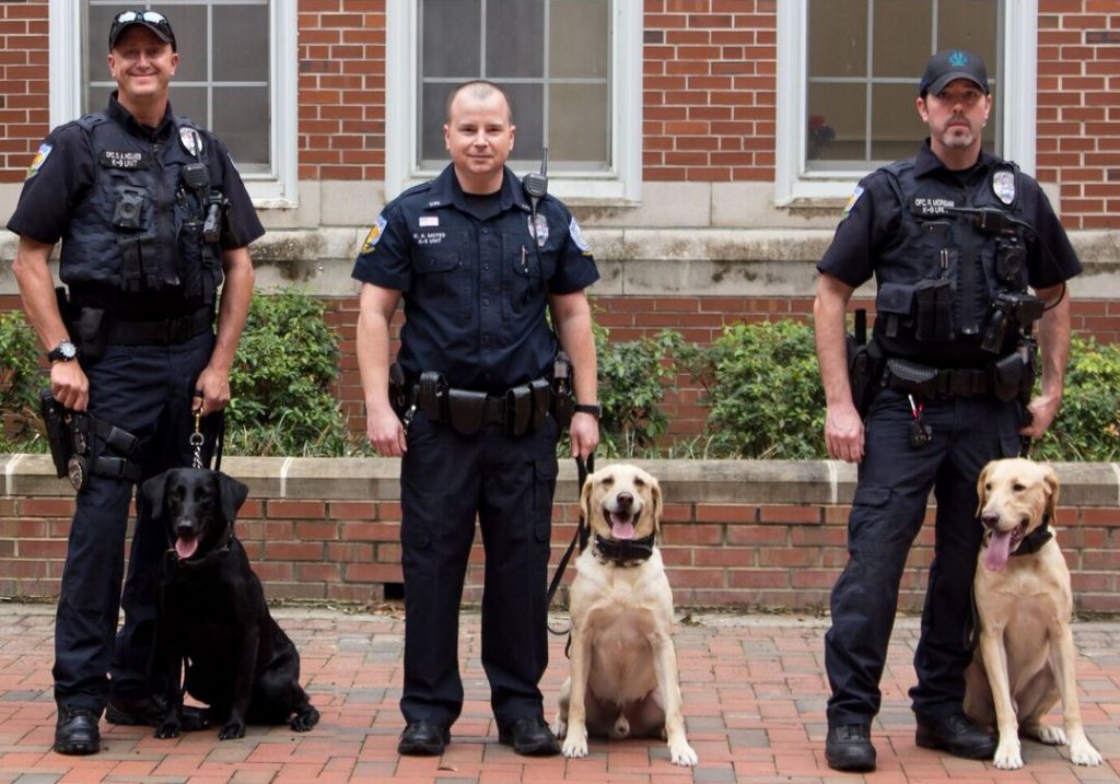 K9 Explosives Detection Dogs » UF Police Department